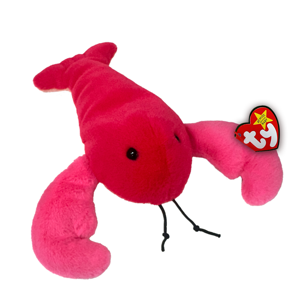 Ty : Beanie Babies - Louie The Vivid Red Lobster - Annies Hallmark and ...