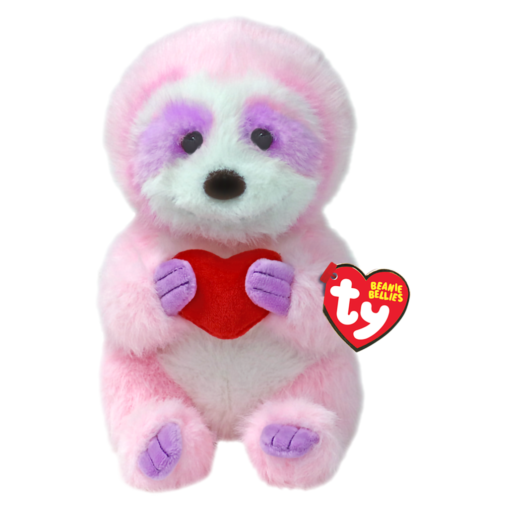 Ty : Beanie Babies - Tart The Snuggly Pink Sloth — Annies Hallmark and ...