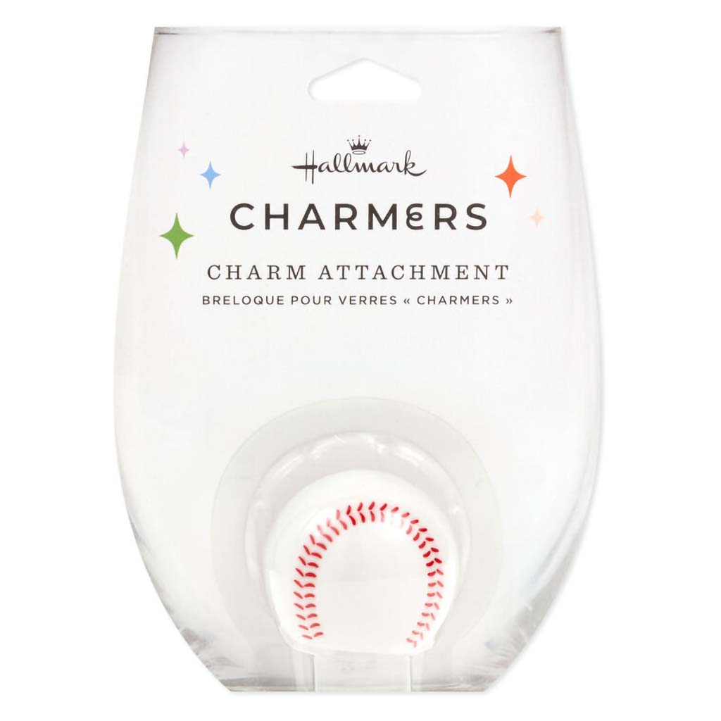 Charmers Baseball Silicone Charm for Your Drink — Annies Hallmark and ...