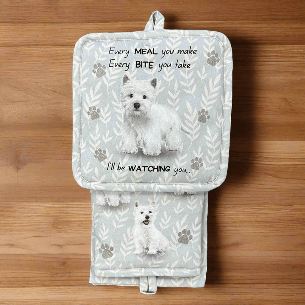 E & S Pets : Oven Mitt Set - Westie — Annies Hallmark and Gretchens ...