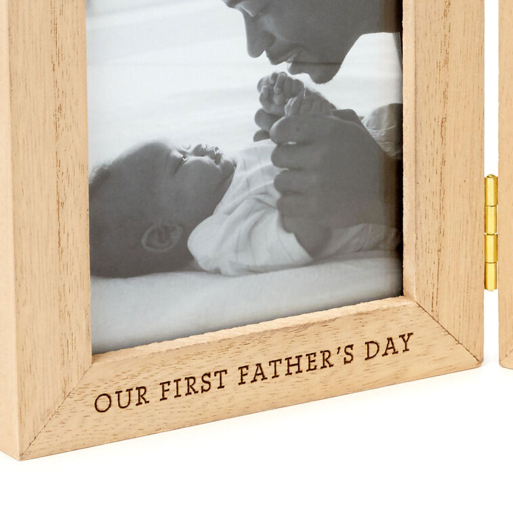 Father's Day Two-Sided Picture Frame for New Dads — Annies Hallmark and ...