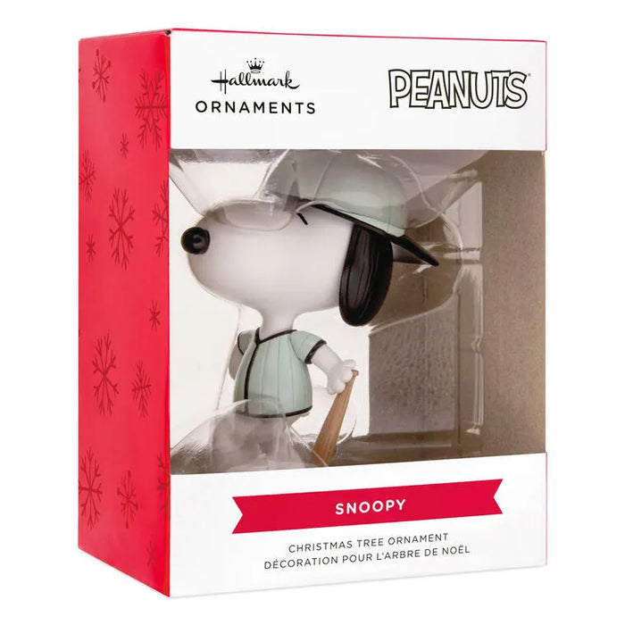 Hallmark : Peanuts® Snoopy Baseball Player Hallmark Ornament — Annies ...