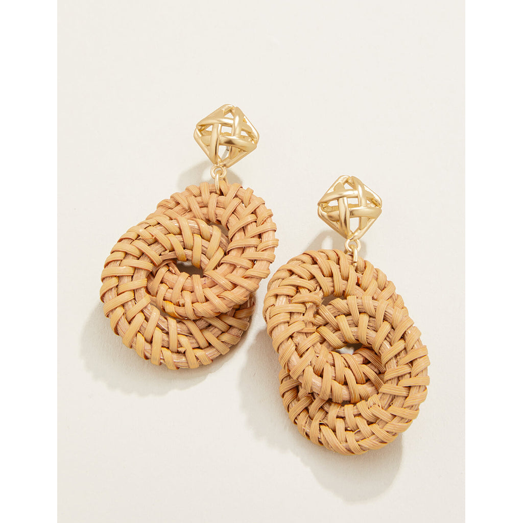 Spartina 449 : Cane Wicker Ring Earrings - Annies Hallmark and ...