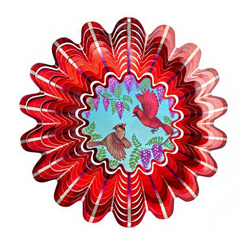 Spinfinity : Wind Spinner Animated Cardinals - Vibrant Decor - Annies ...