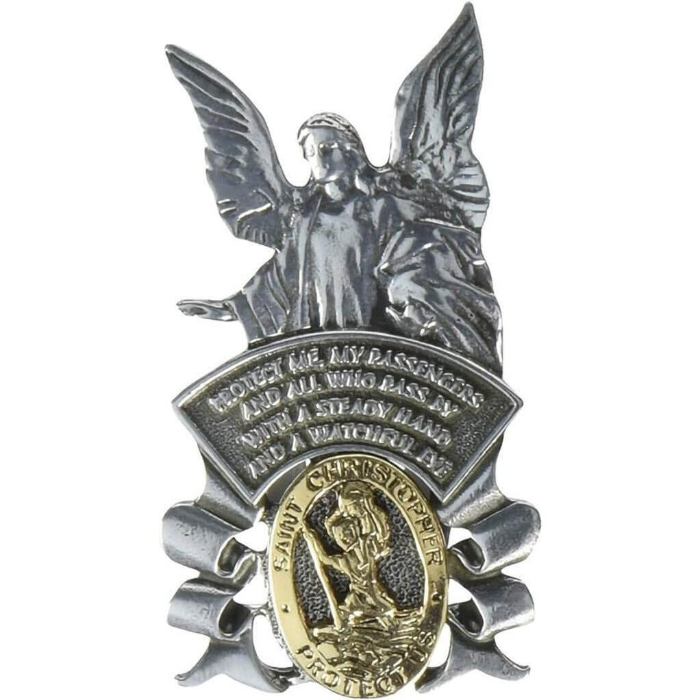 Cathedral Art : St. Christopher Guardian Angel Visor Clip — Annies ...