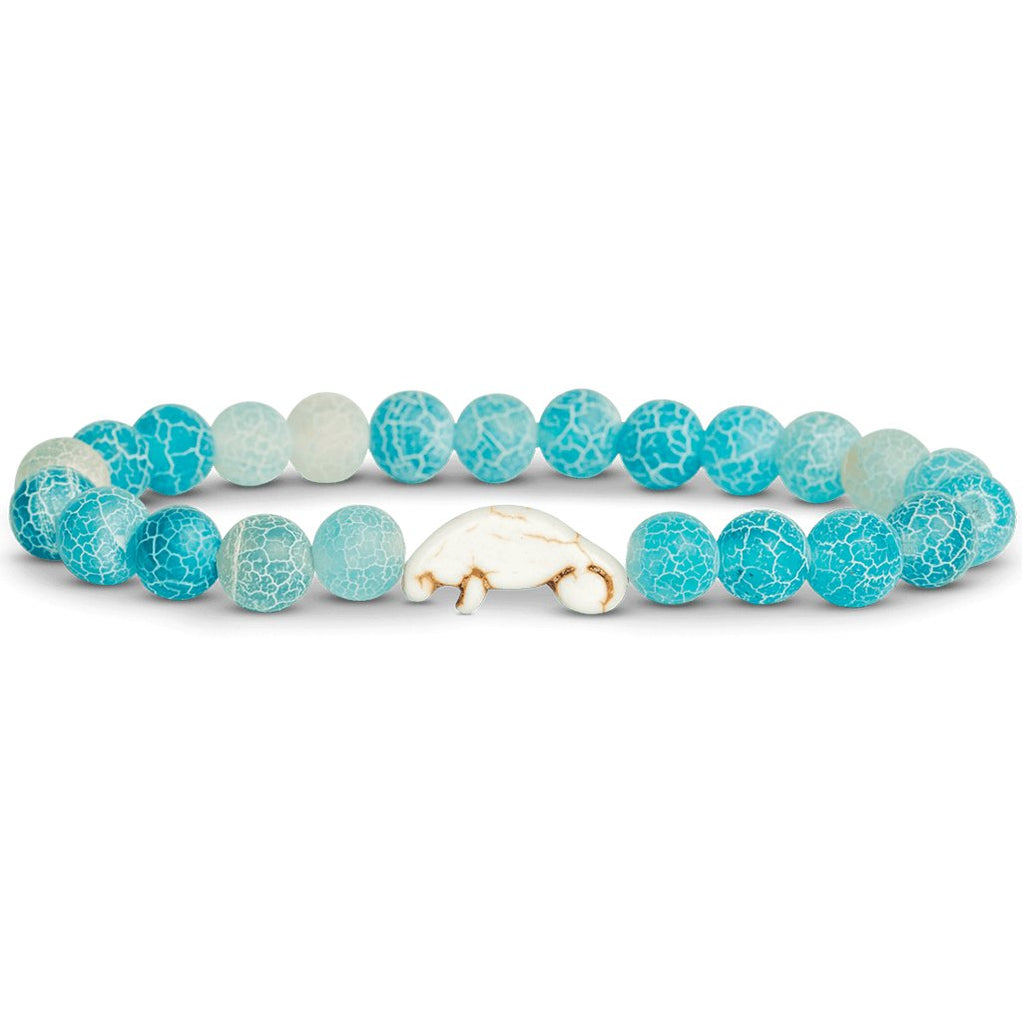 Fahlo : The Drift Bracelet in Aqua Blue - Manatee - Annies Hallmark and ...