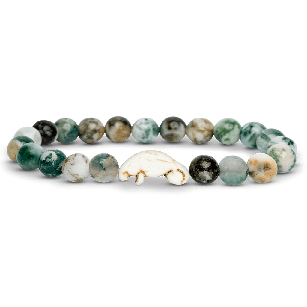 Fahlo : The Drift Bracelet - Manatee-Tracking Bracelet in Seagrass Gre ...