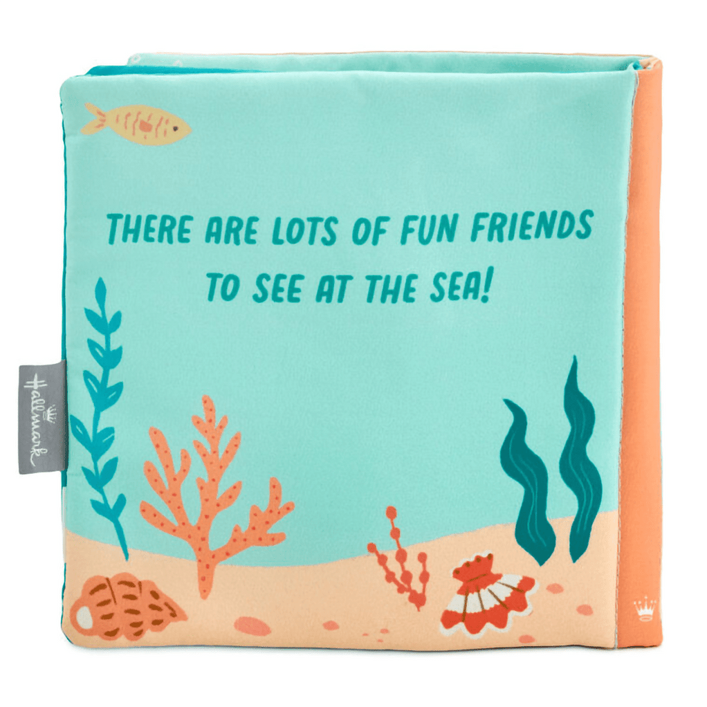 Hallmark : Ocean Friends Touch-and-Feel Fabric Book for Kids - Annies ...