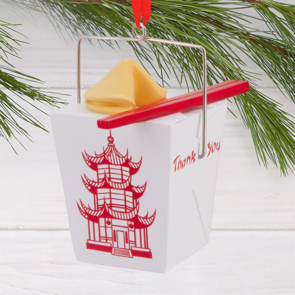 Hallmark : Takeout Food Box Hallmark Ornament - Annies Hallmark and ...