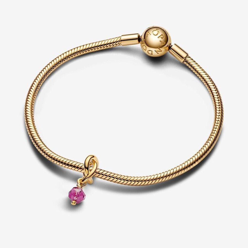 PANDORA : October Pink Eternity Circle Dangle Charm - Annies Hallmark ...