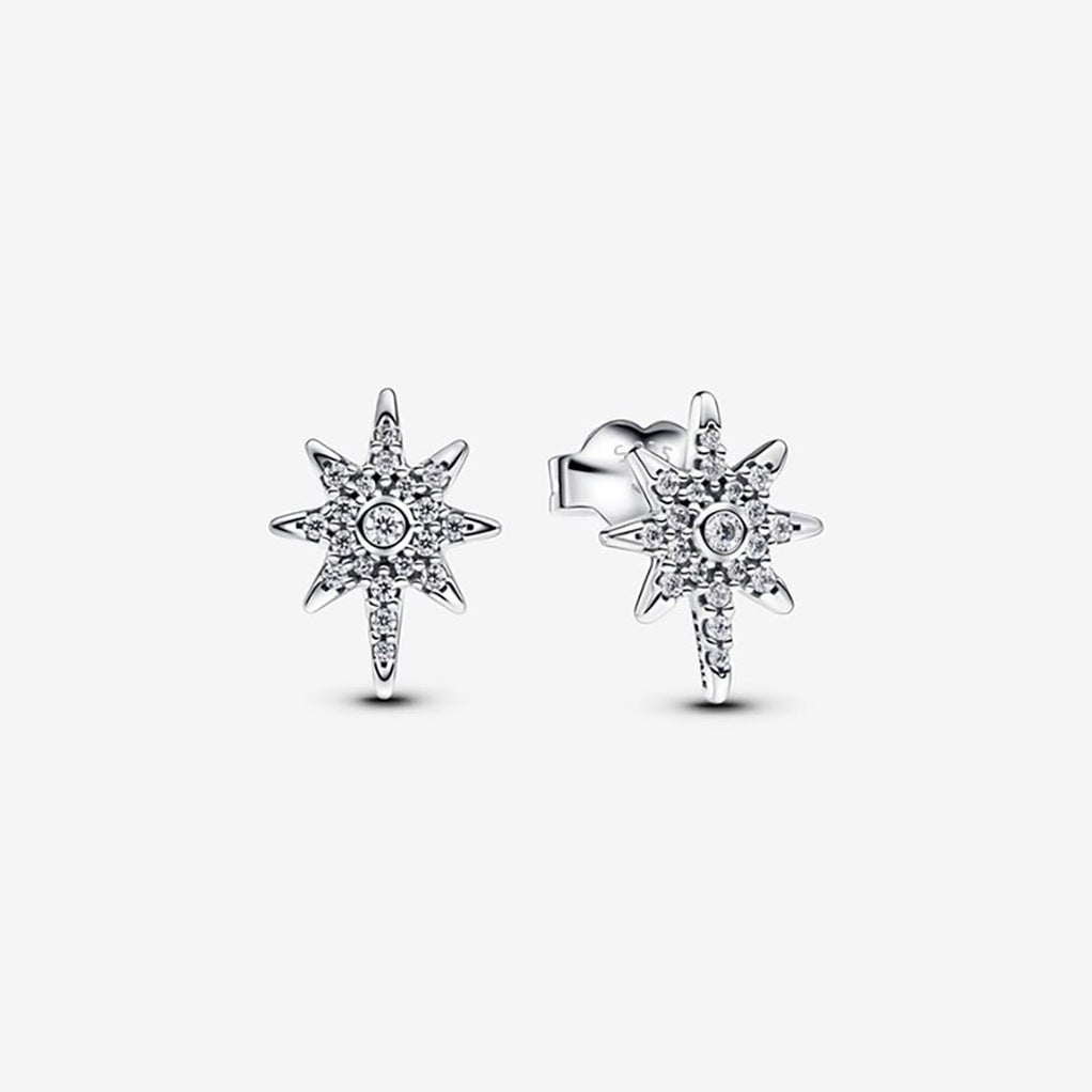 PANDORA : Sparkling North Star Stud Earrings - Annies Hallmark ...