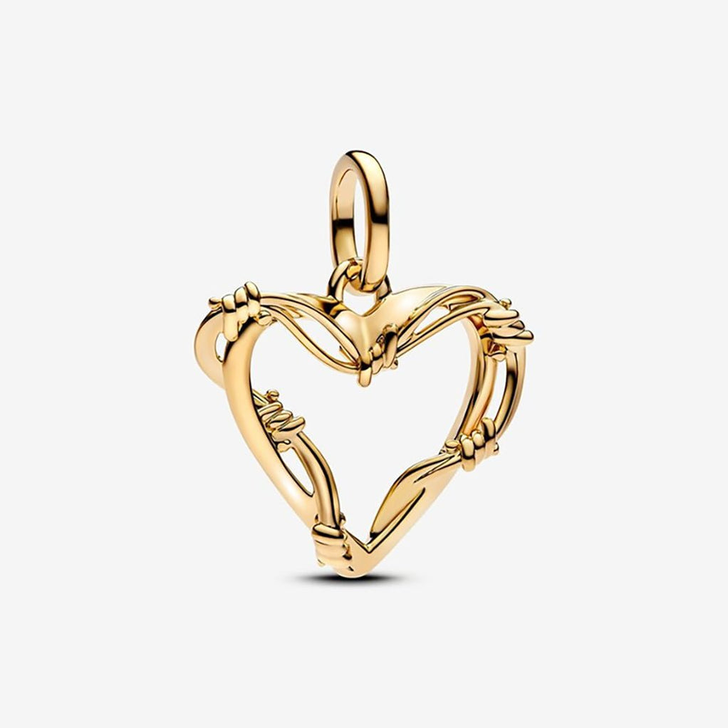 PANDORA : Wire Heart Dangle Charm - Annies Hallmark and Gretchens ...