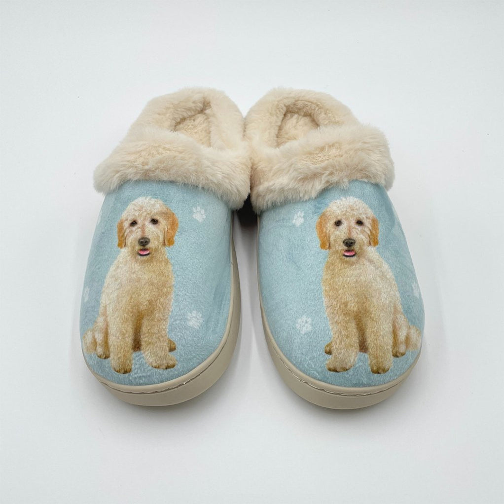 Snuggs : Goldendoodle Slippers for Cozy Comfort - Annies Hallmark and ...