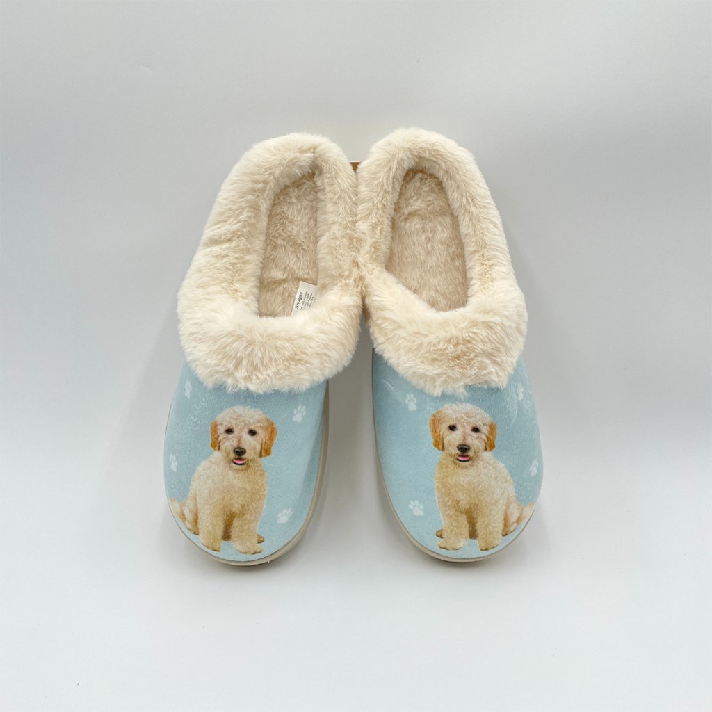 Snuggs : Goldendoodle Slippers for Cozy Comfort - Annies Hallmark and ...