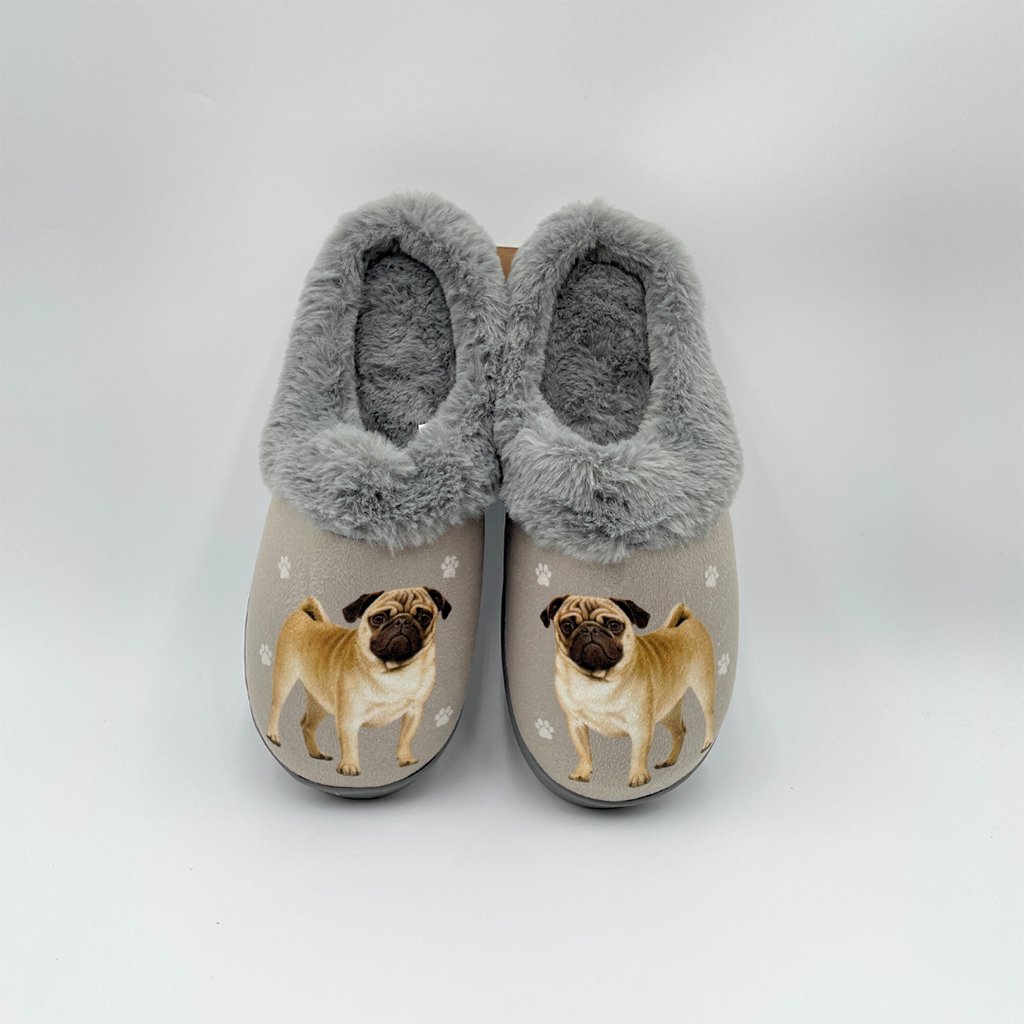 Snuggs : Pug Slippers for Cozy Comfort at Home - Annies Hallmark and ...