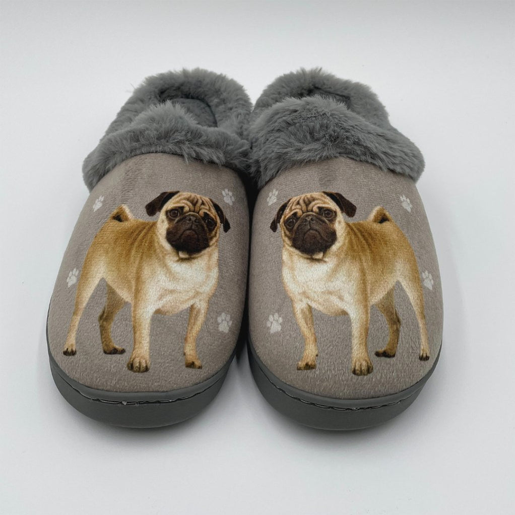 Snuggs : Pug Slippers for Cozy Comfort at Home - Annies Hallmark and ...