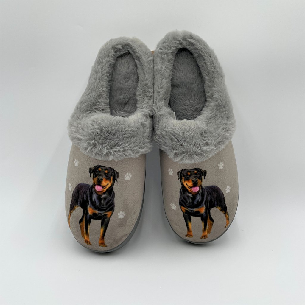 Snuggs : Rottweiler Slippers for Cozy Home Comfort — Annies Hallmark ...