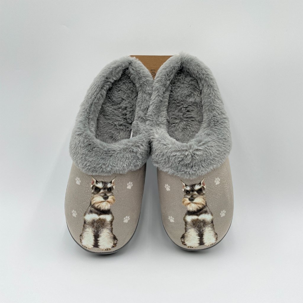 Snuggs : Schnauzer Slippers for Cozy Comfort At Home — Annies Hallmark ...