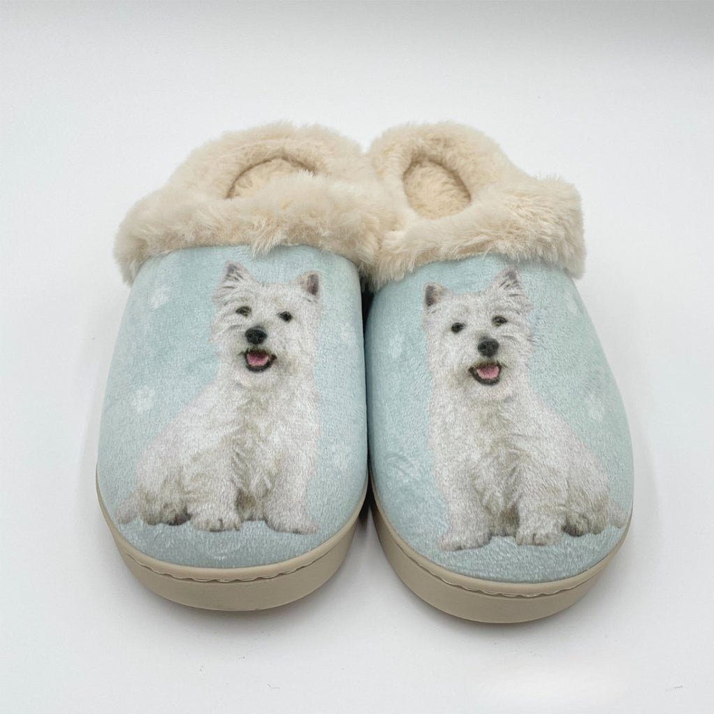Snuggs : Westie Slippers for Cozy Relaxation - Annies Hallmark and ...