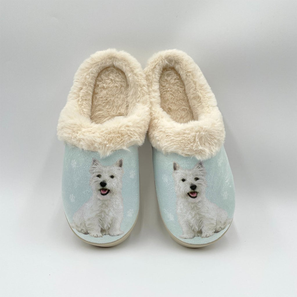 Snuggs : Westie Slippers for Cozy Relaxation - Annies Hallmark and ...