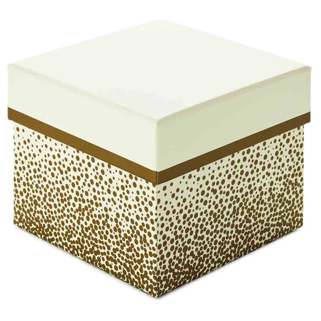 Hallmark : 5" Square Champagne Bubbles on Ivory Gift Box - Annies ...