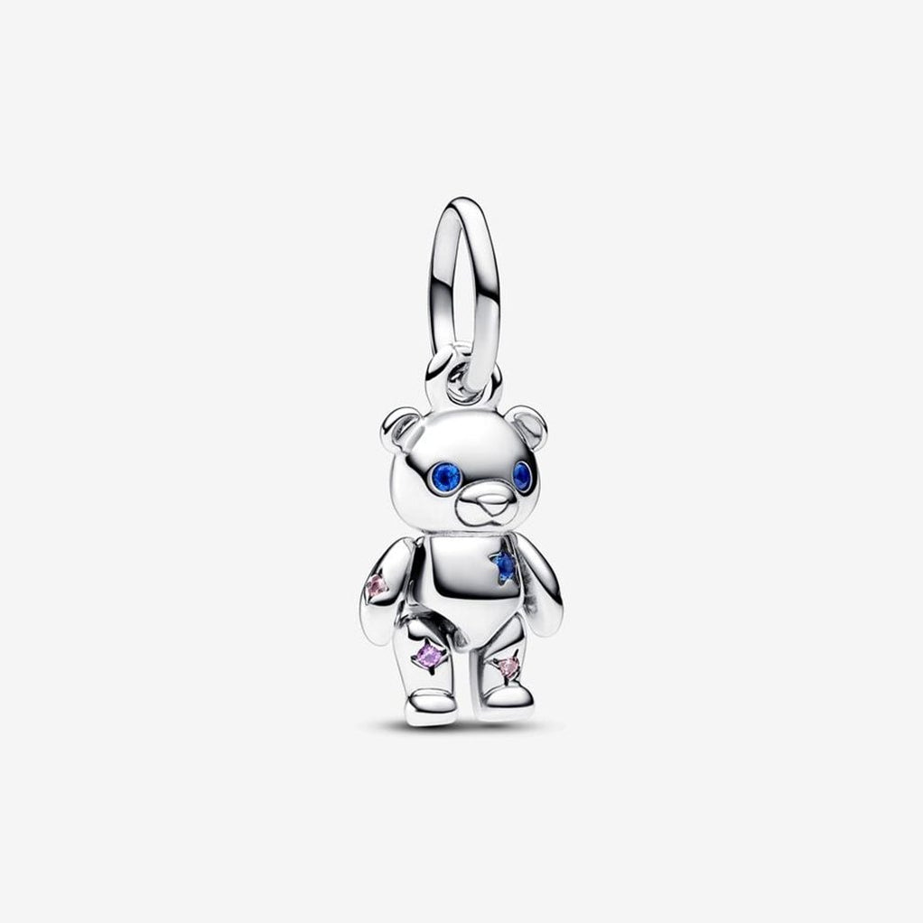 PANDORA : Movable Teddy Bear Dangle Charm - Annies Hallmark and ...
