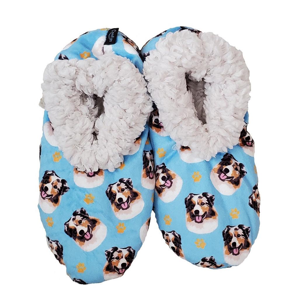 Comfies: Slippers - Australian Shepherd for Cozy Feet — Annies Hallmark ...