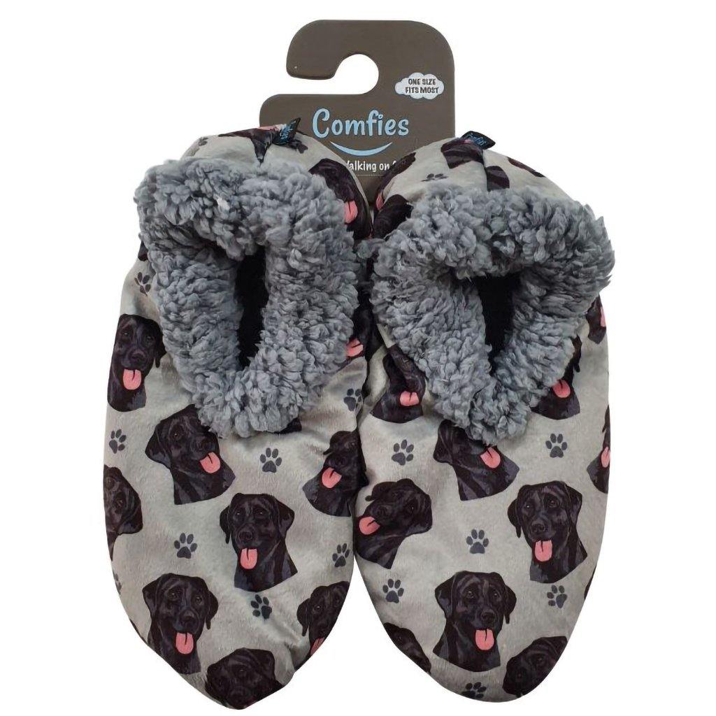 Comfies: Slippers - Black Labrador for Cozy Comfort - Annies Hallmark ...