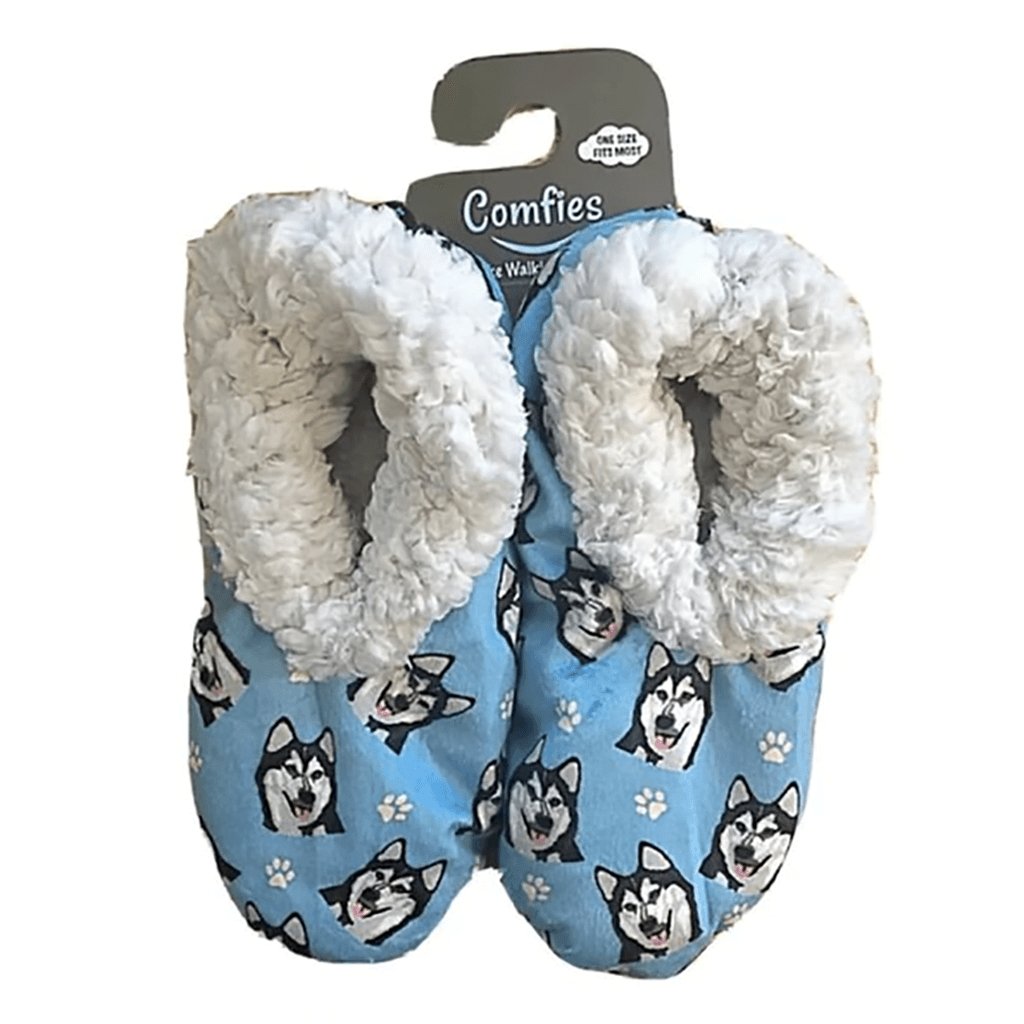 Comfies: Slippers - Siberian Husky for Cozy Feet — Annies Hallmark and ...