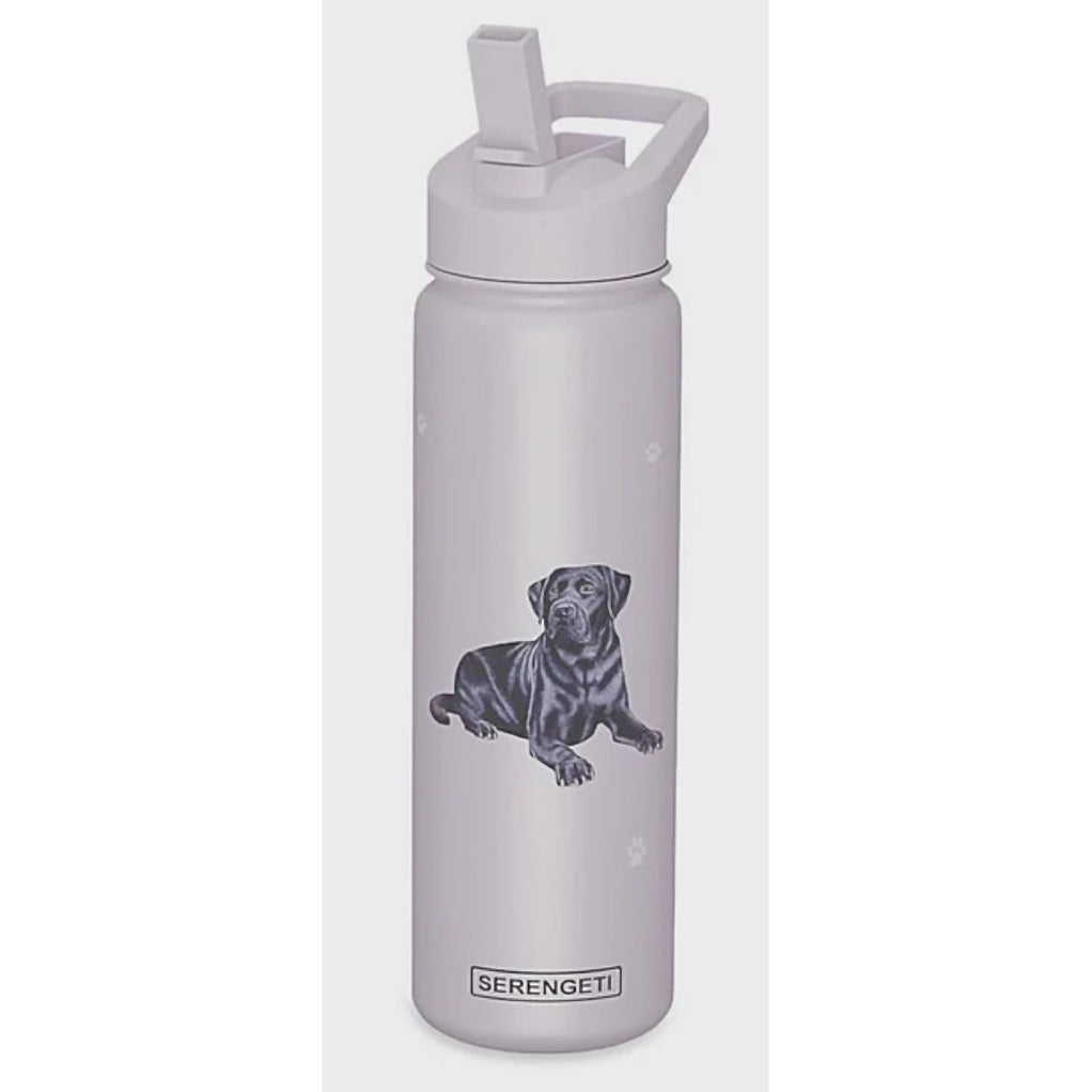 Black Labrador 24 oz Water Bottle: Durable & Tough — Annies Hallmark ...