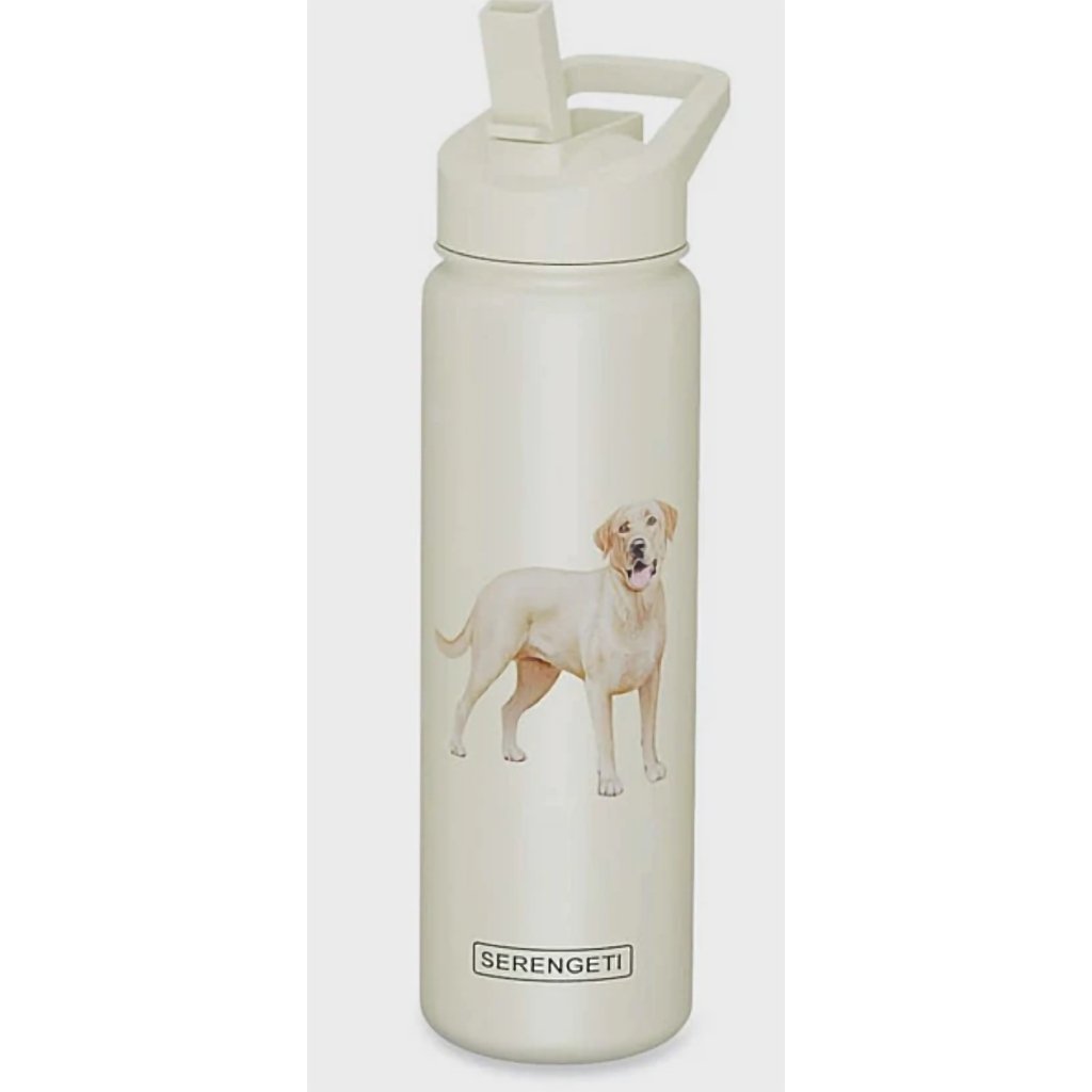 Yellow Labrador 24 oz Water Bottle for Hot or Cold — Annies Hallmark ...