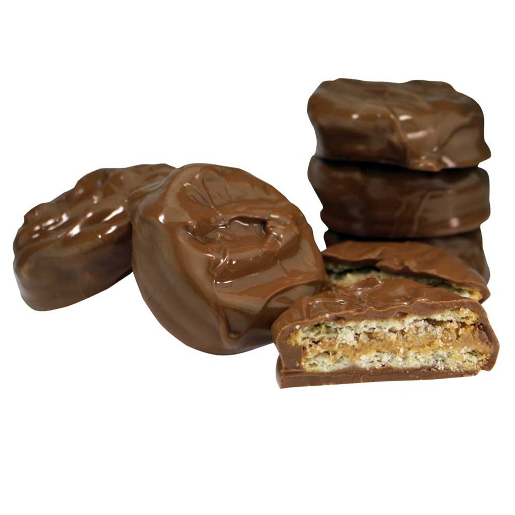 Sweet Jubilee : Ritz Crackers filled with Creamy Peanut Butter Covered ...