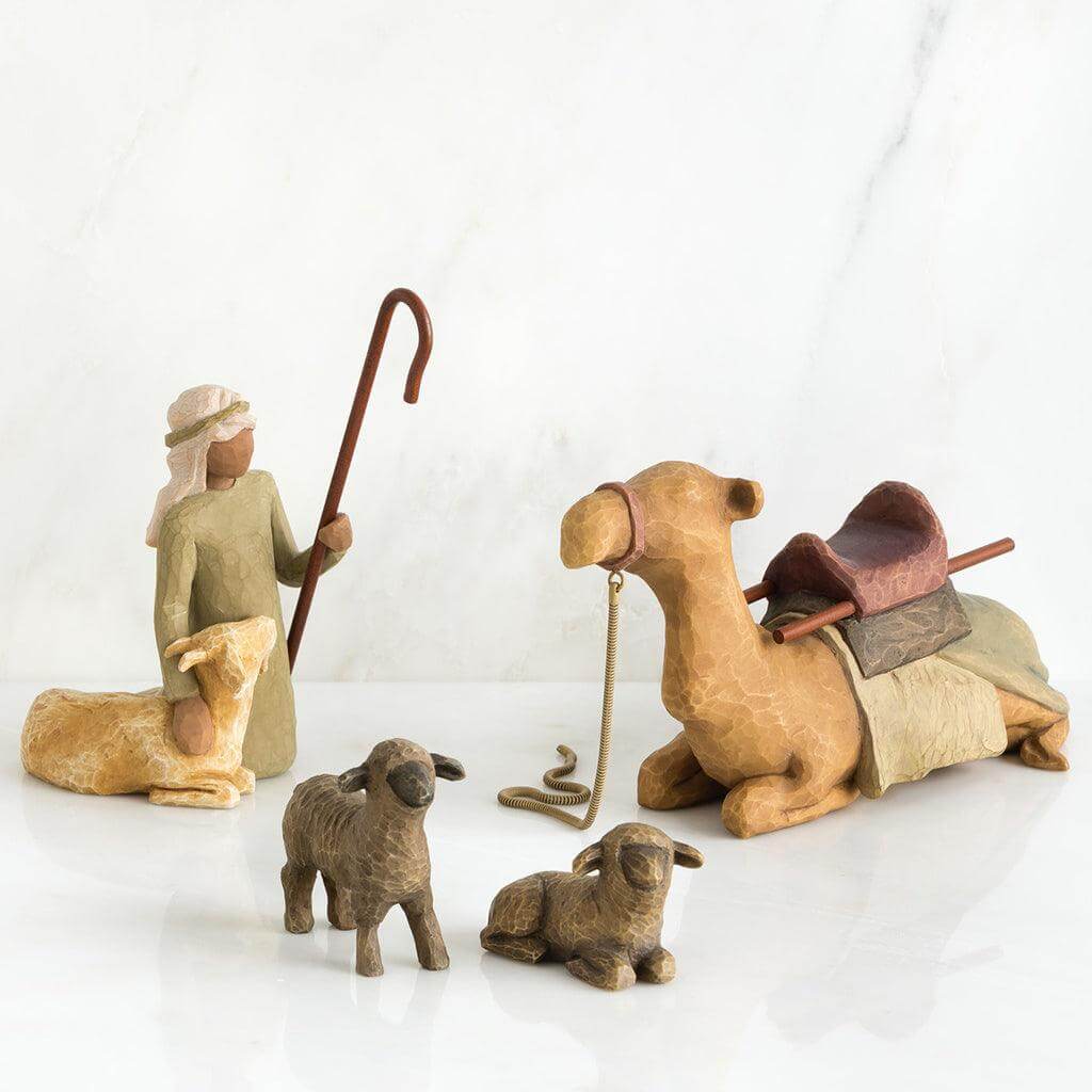 Willow Tree : Shepherd and Stable Animals Figurine Set - Annies ...